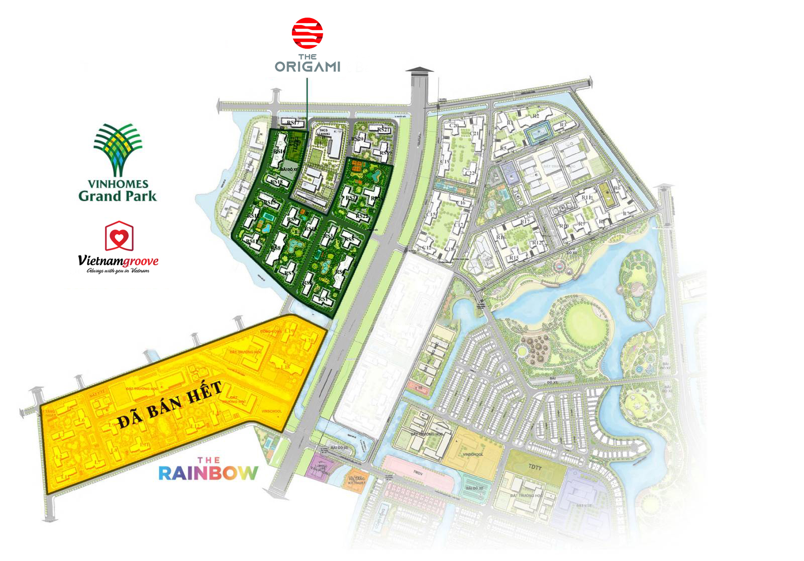 Tổng quan phân khu The Origami - Vinhomes Grand Park quận 9